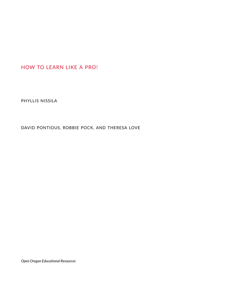 Learn Like a Pro: Effective Learning Strategies