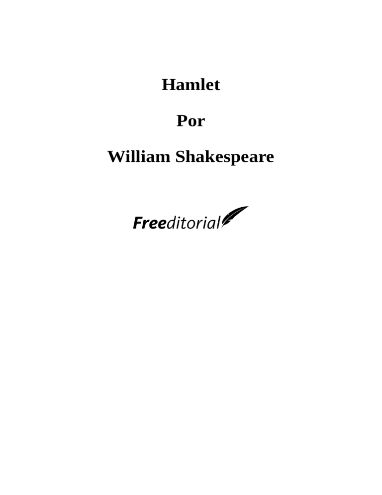 Hamlet de William Shakespeare - Texto completo de la obra