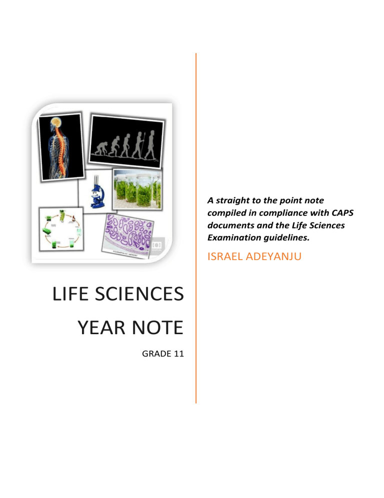 Grade 11 Life Sciences: Microorganisms & Biodiversity