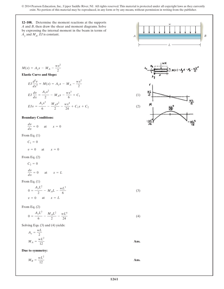 Beam Analysis Solutions: Structural Mechanics Problems