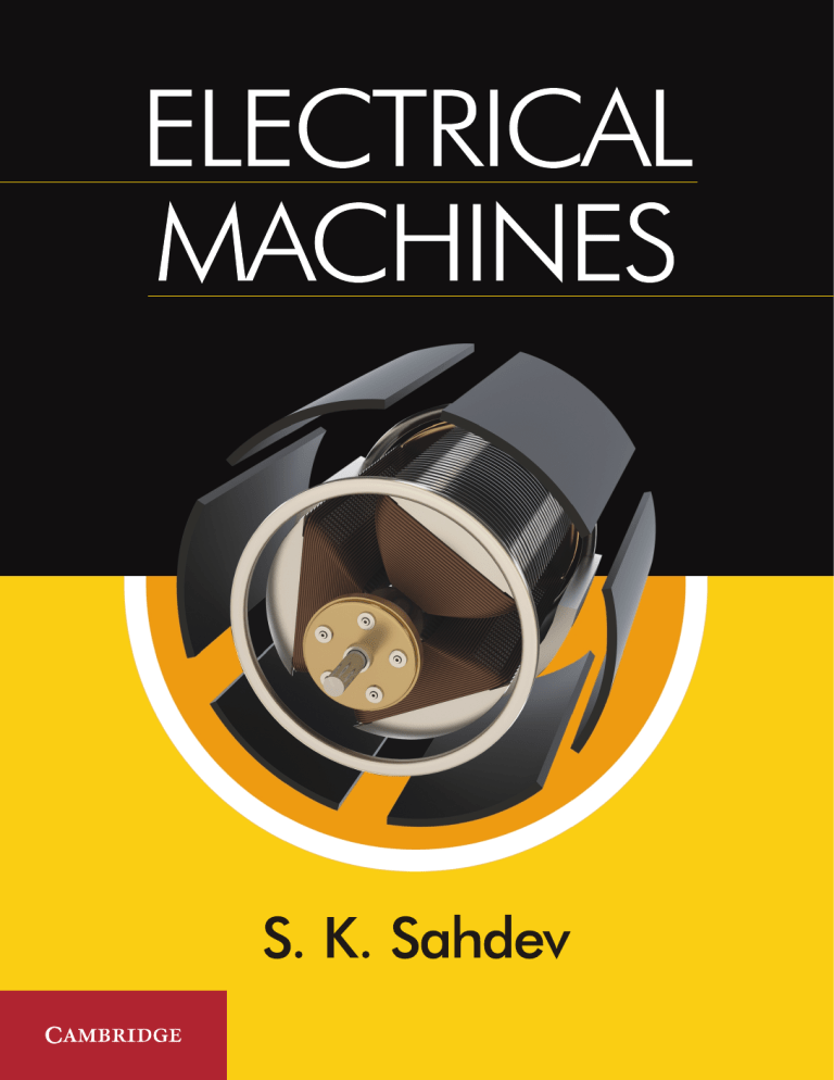 Electrical Machines Textbook: Generators, Motors, Transformers & Circuits