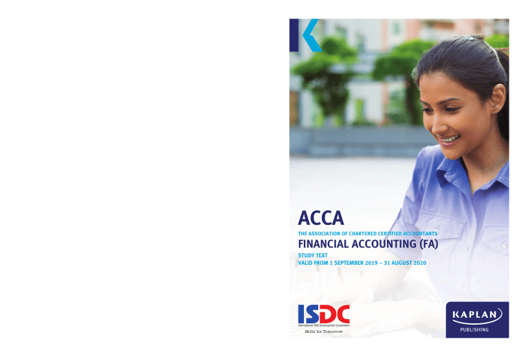 Kaplan F3 Study Text 2020