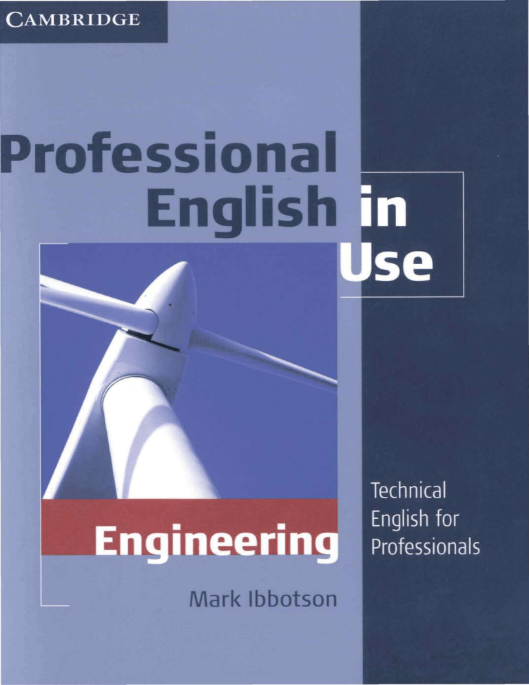 Technical English for Engineering Professionals