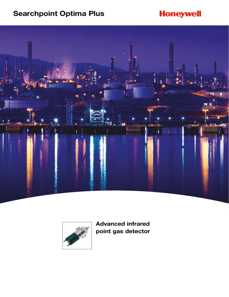 Searchpoint Optima Plus: Infrared Gas Detector Datasheet
