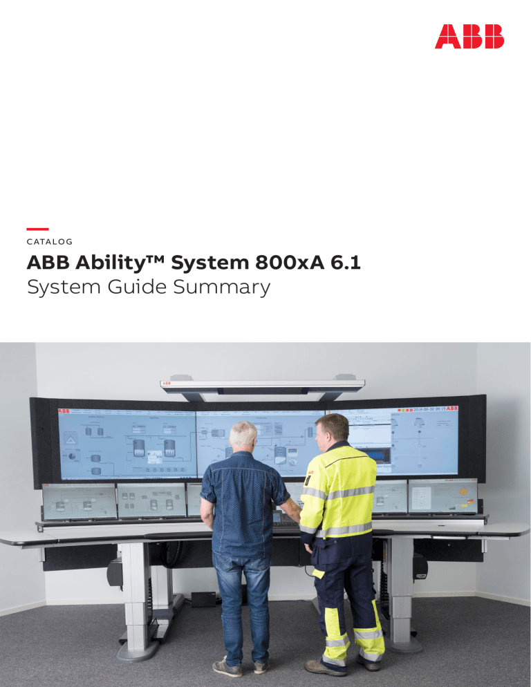 ABB Ability System 800xA 6.1 Guide Summary