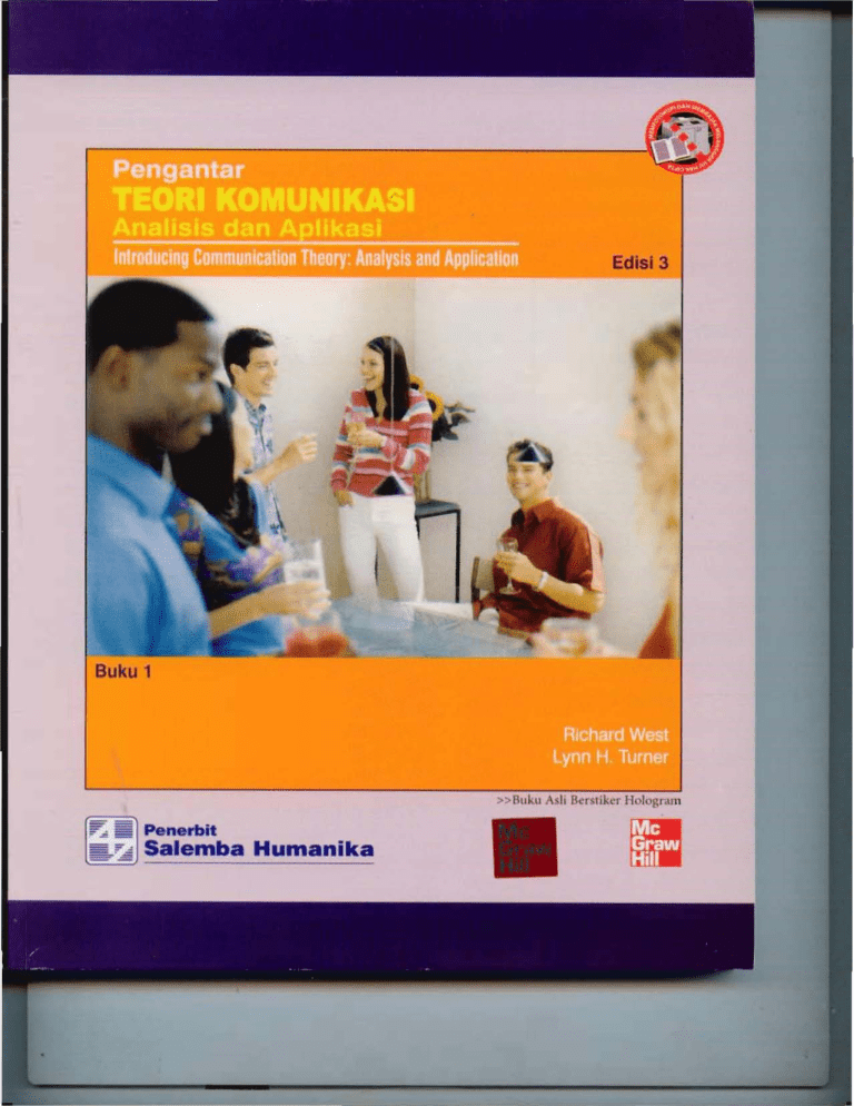 Teorija komunikacije: Analiza i primena - Udžbenik