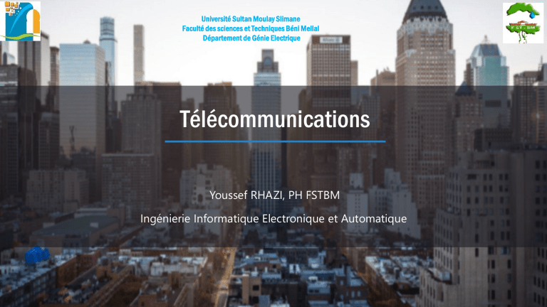 Télécommunications: Signaux et Modulation