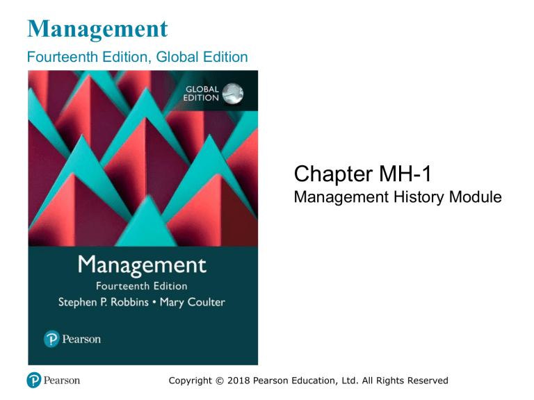 Management History: Classical to Contemporary Approaches