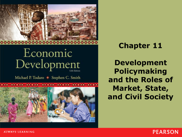 Development Policymaking: Market, State, & Civil Society Roles