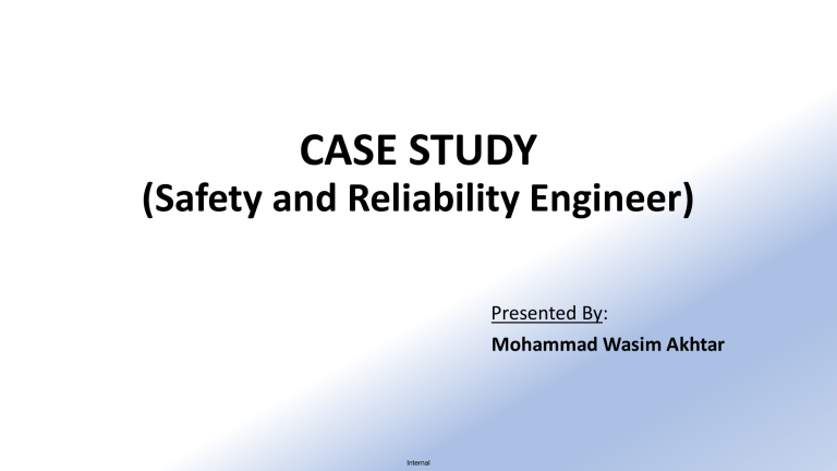 Multirotor Aircraft Safety & Reliability Case Study
