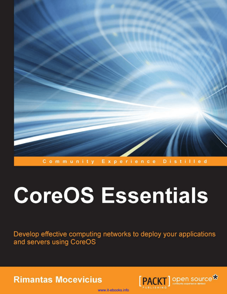 CoreOS Essentials: Deploying Applications with CoreOS