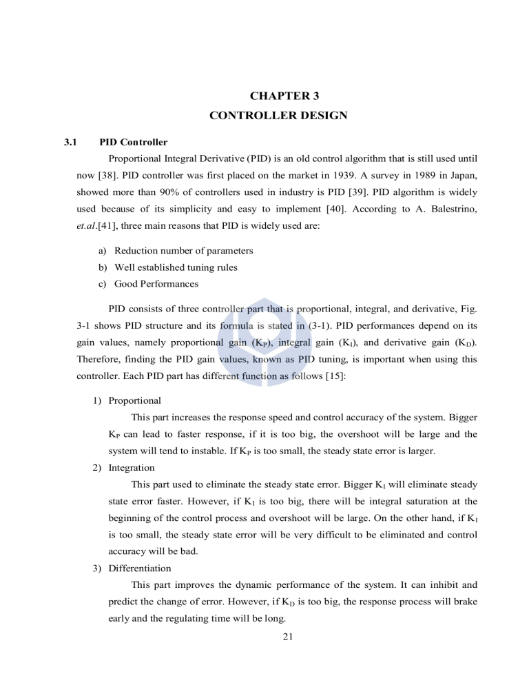 PID & Neural Network Controller Design: Chapter 3