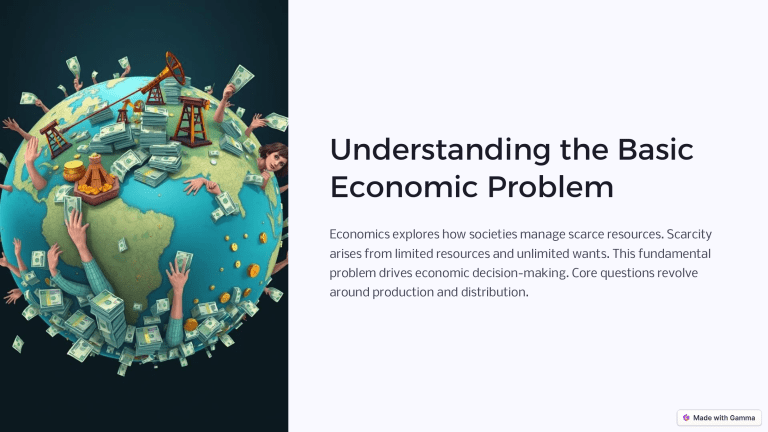 Basic Economic Principles: Scarcity, Systems, Equilibrium