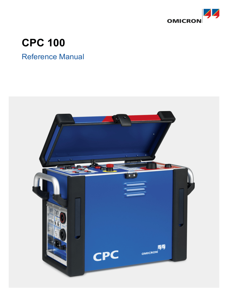 CPC 100 Reference Manual