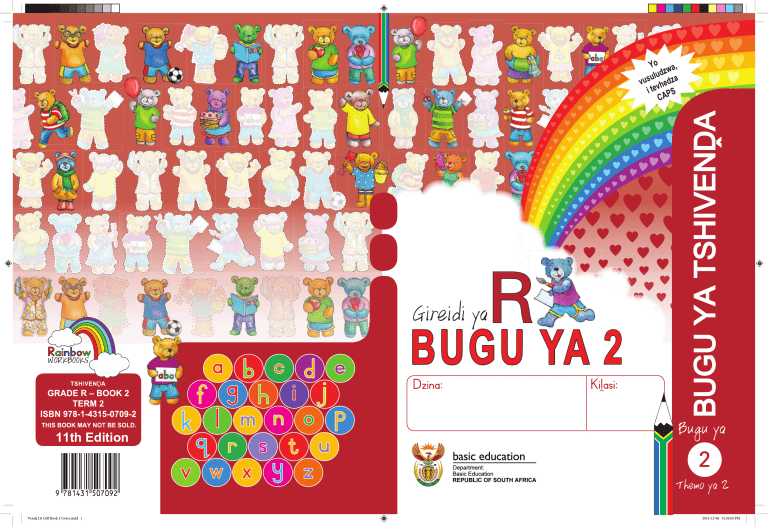 Tshivenda Grade R Book 2: Language, Math & Life Skills