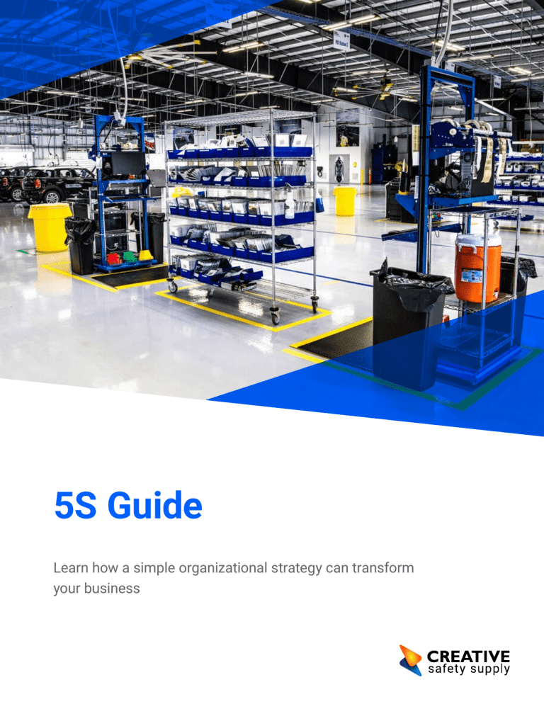 5S Guide: Workplace Organization & Efficiency