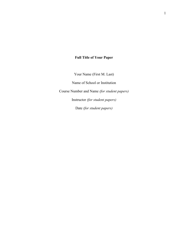 LOHAS Profile Analysis: International Student Perspective