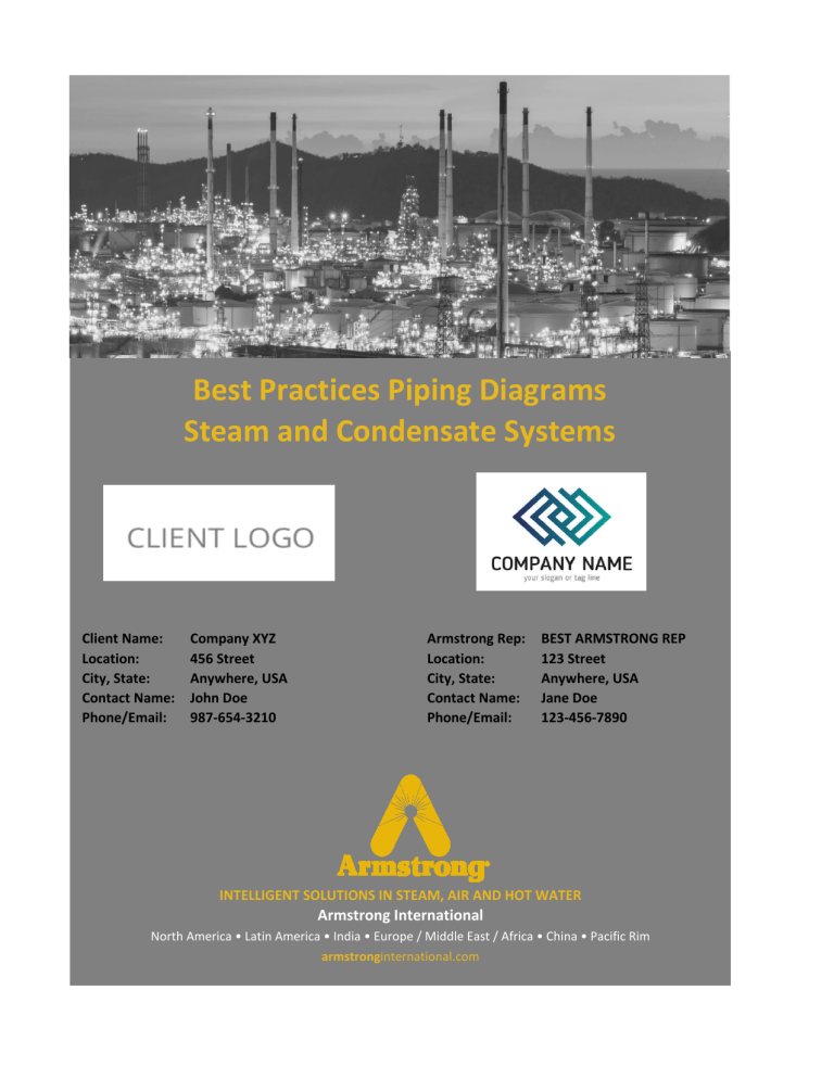 Steam & Condensate Piping Best Practices