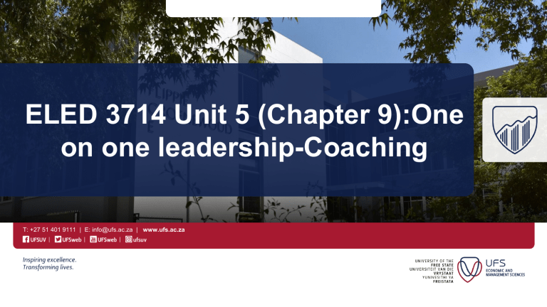 One-on-One Leadership Coaching: GROW & SCARF Models