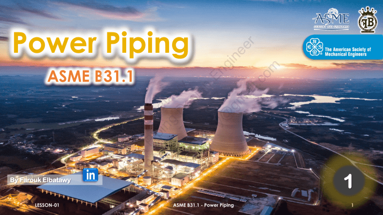 ASME B31.1 -LSN-001