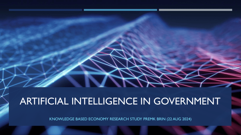 AI in Government: Benefits, Challenges & Implementation