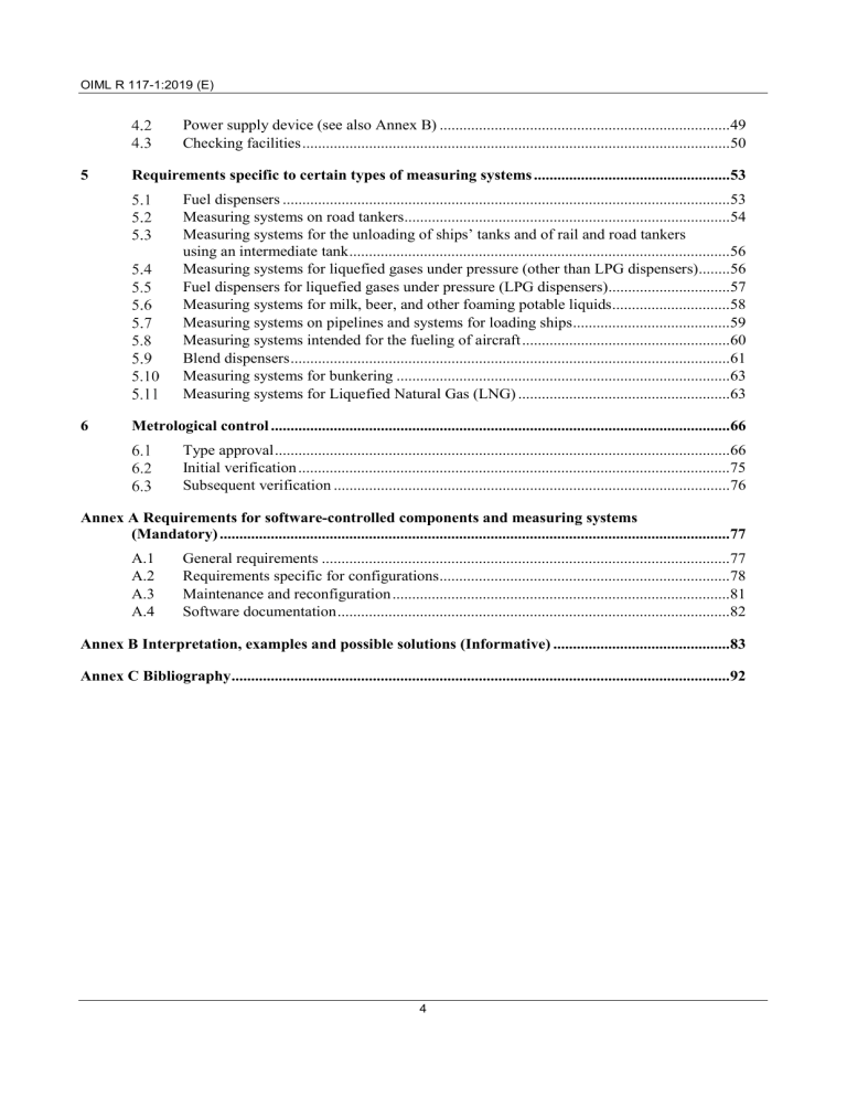 OIML R 117-1:2019: Dynamic Liquid Measurement Systems