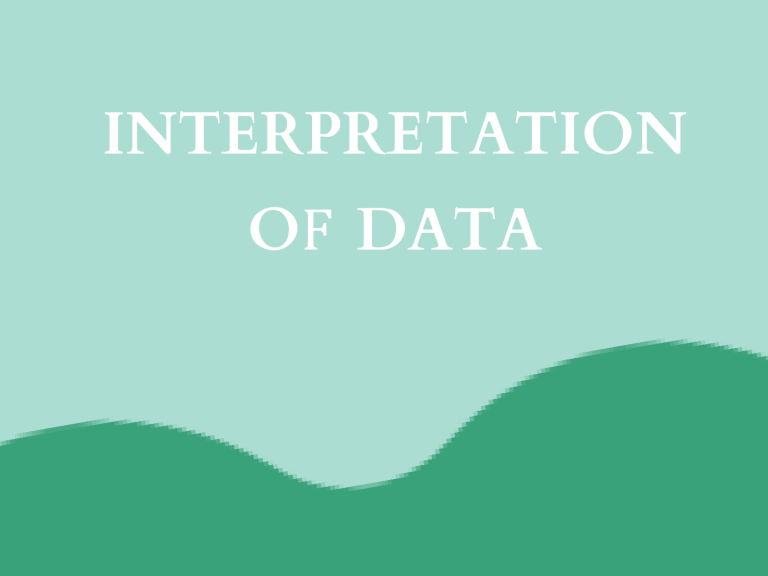 Data Interpretation in Research: A Guide