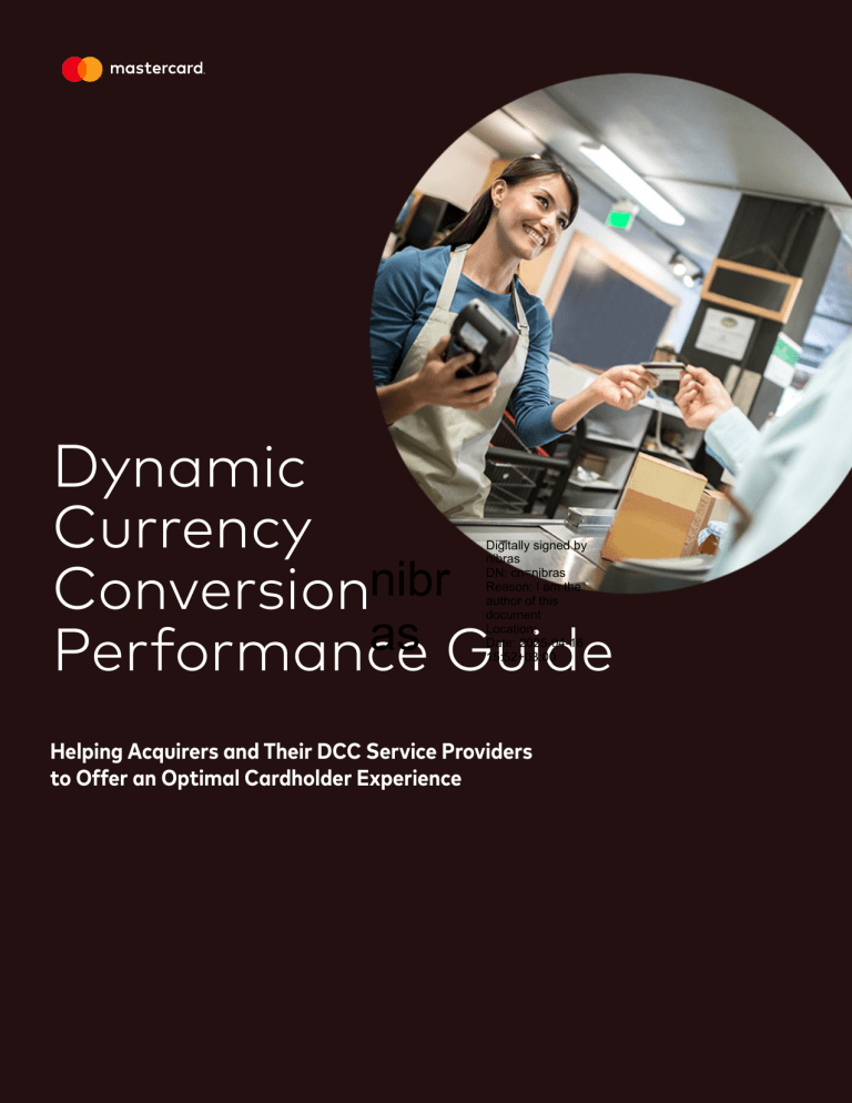 Dynamic Currency Conversion (DCC) Performance Guide