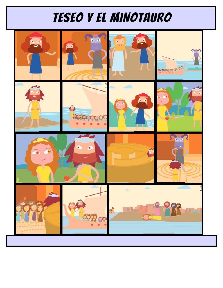 Theseus and the Minotaur Story for Kids