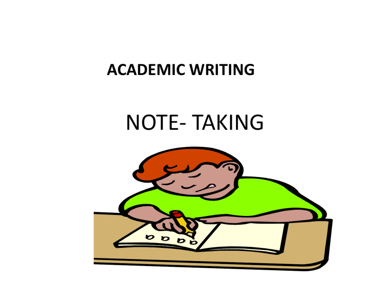 Effective Note-Taking Strategies: Cornell, Outline, Mapping