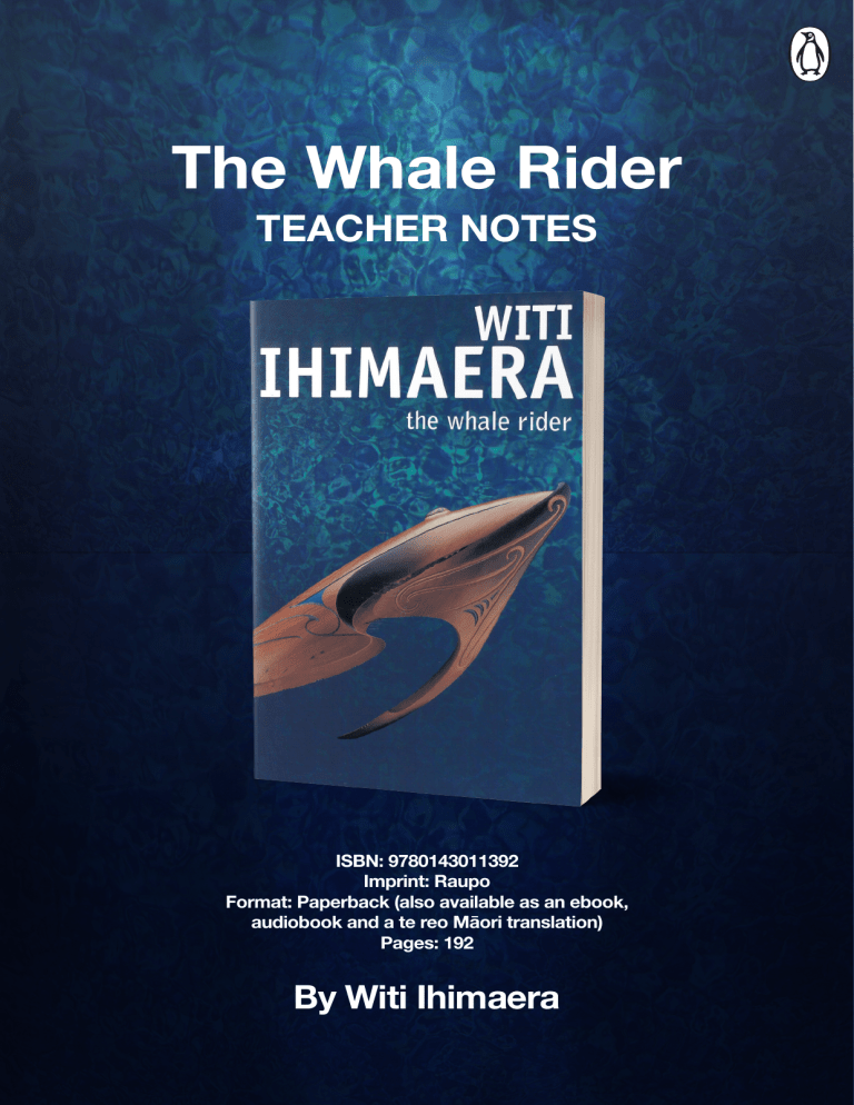 The Whale Rider Teacher Notes & Activities