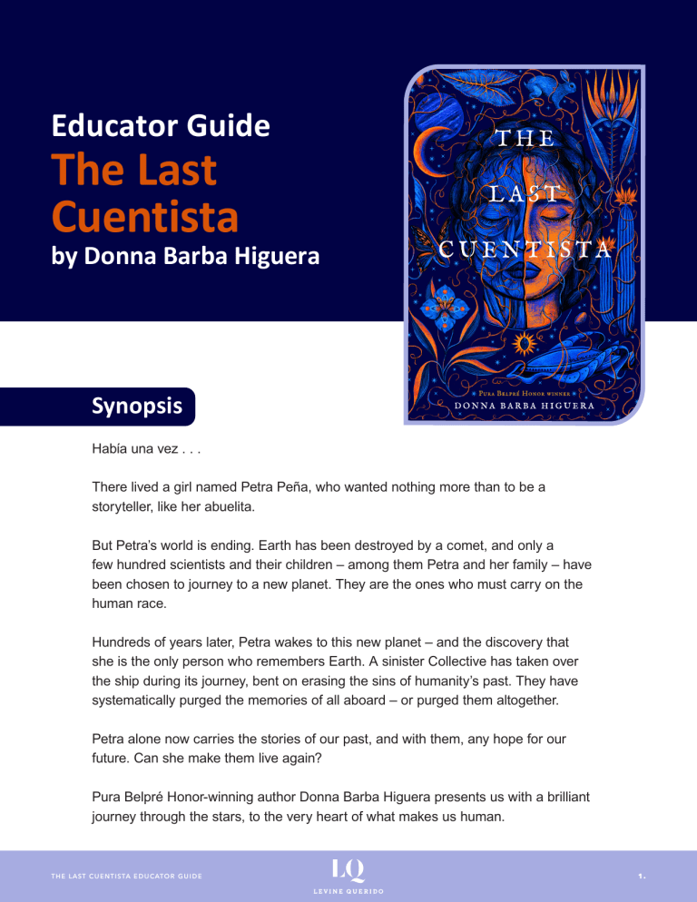The Last Cuentista Educator Guide