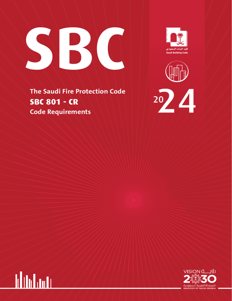 Saudi Fire Protection Code SBC 801-CR: Code Requirements