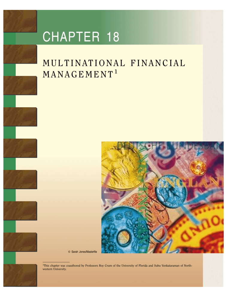 Multinational Financial Management: Chapter 18