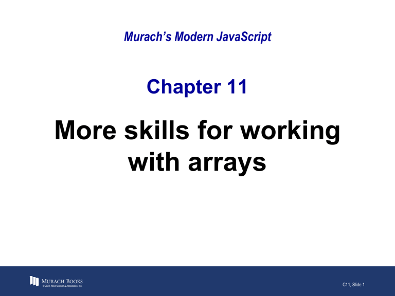 Advanced JavaScript Array Skills: Methods & Techniques