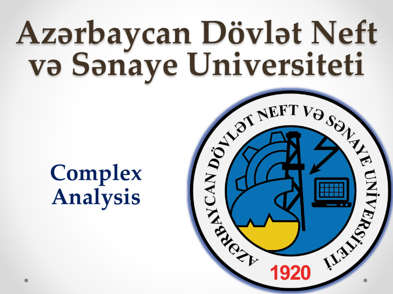 Complex Analysis: Complex Numbers & Matrices