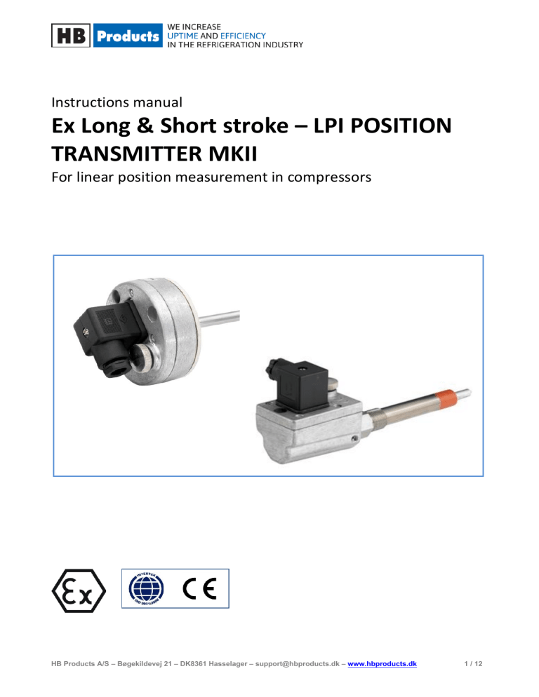 Ex Long & Short Stroke Transmitter MKII Instructions