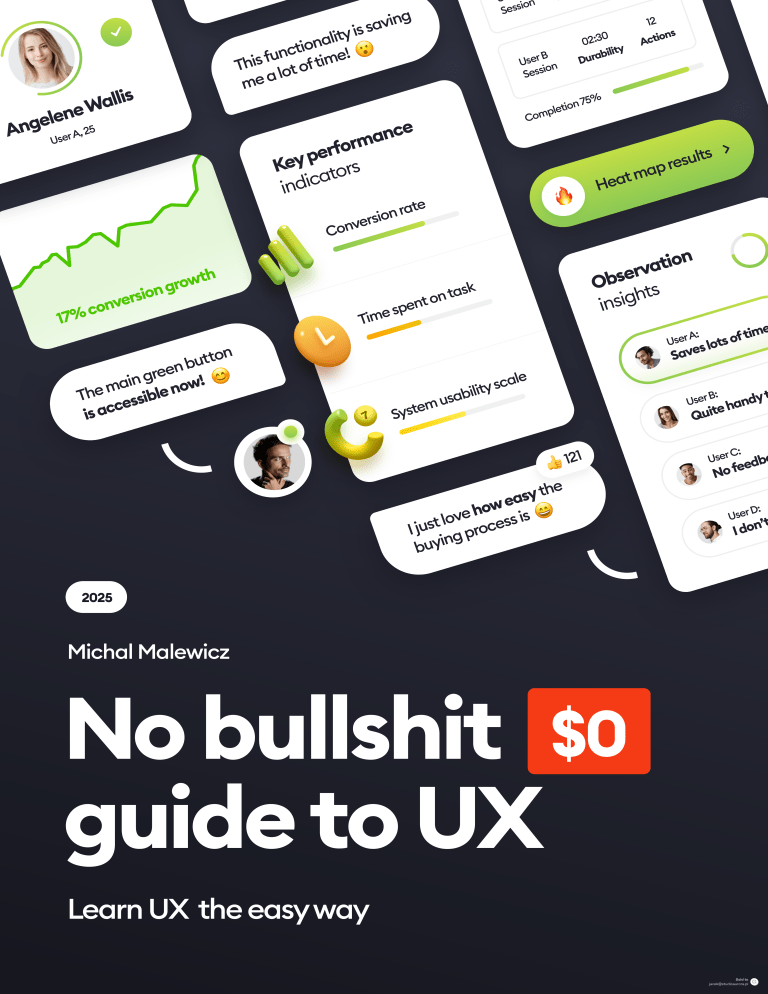 No Bullshit Guide to UX: Learn UX the Easy Way