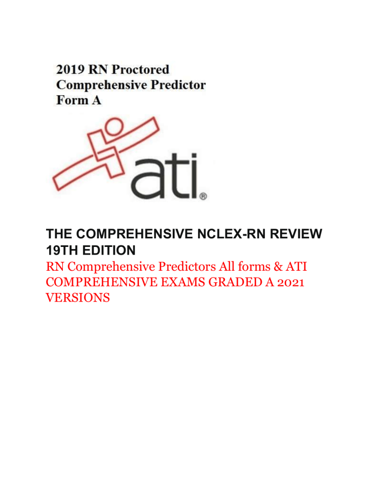 NCLEX-RN Review Exam: Practice Questions & Answers