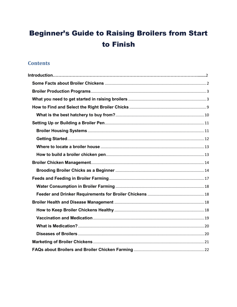 Raising Broilers: A Beginner's Guide to Meat Chickens