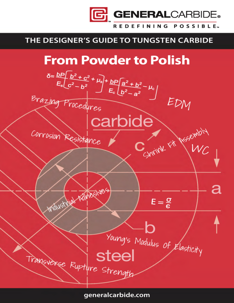 Tungsten Carbide Designer's Guide: Properties & Applications