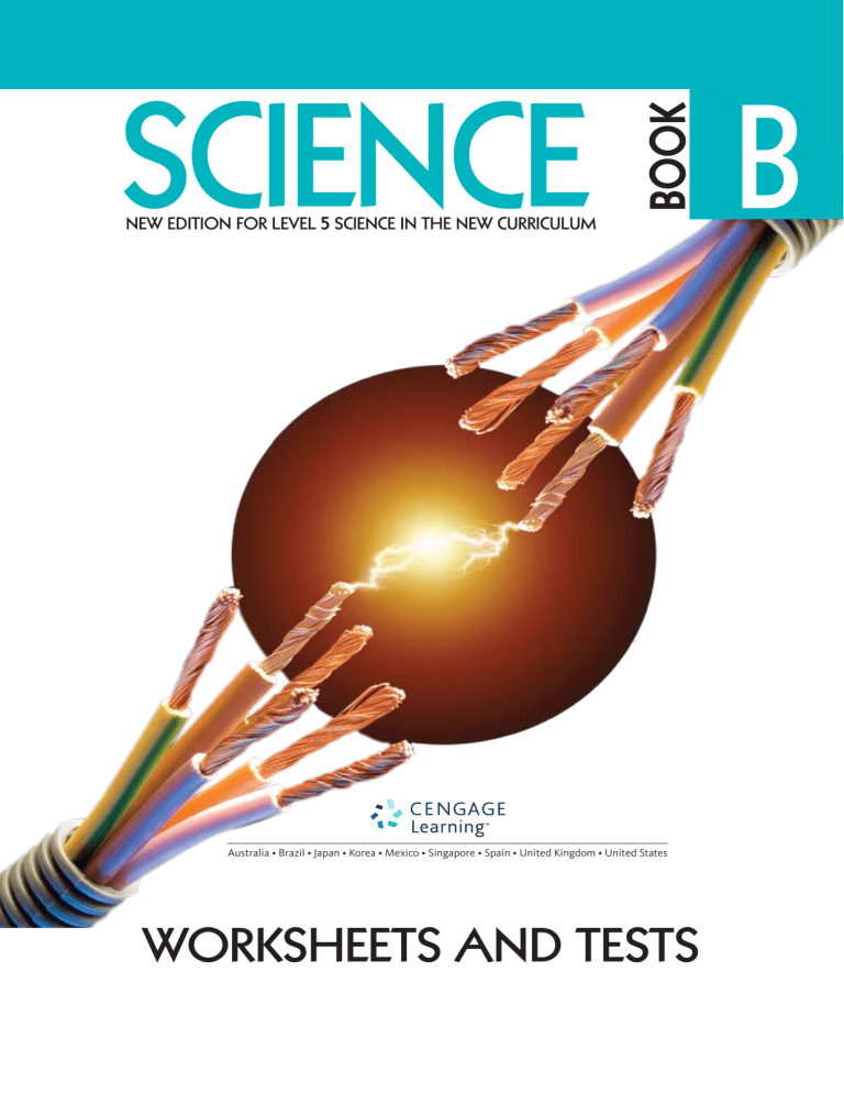 Science Worksheets & Tests: Ecology, Physics, Chemistry, Earth Science