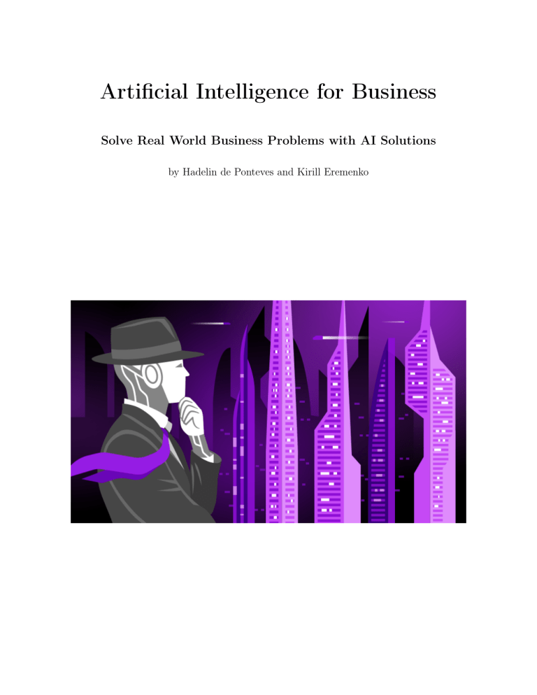 AI for Business: Solve Real-World Problems with AI Solutions