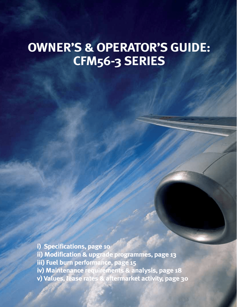 CFM56-3 Engine Owner's & Operator's Guide