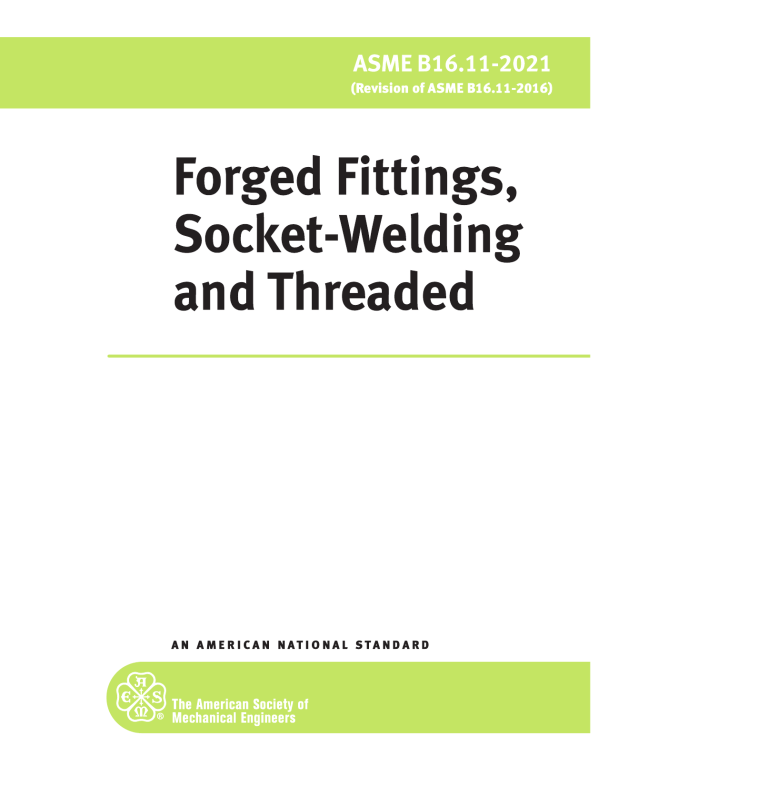 ASME B16.11-2021