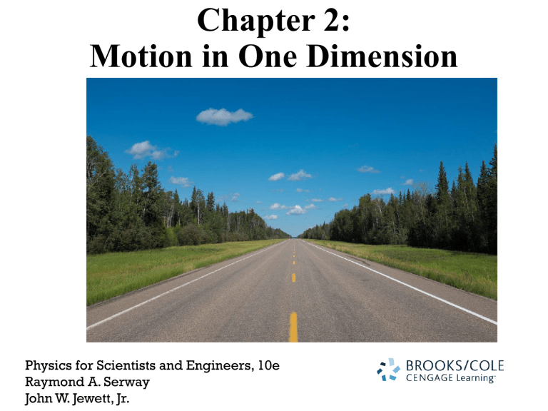 Motion in One Dimension: Physics Presentation