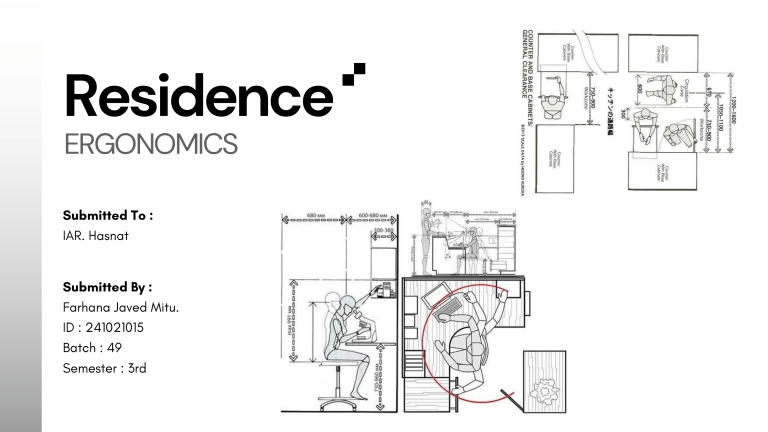 Residence Ergonomics: Interior Design Guidelines