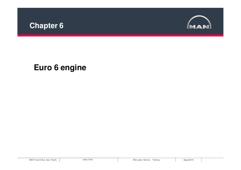 Euro 6 Engine: Emission, Design & Maintenance Presentation