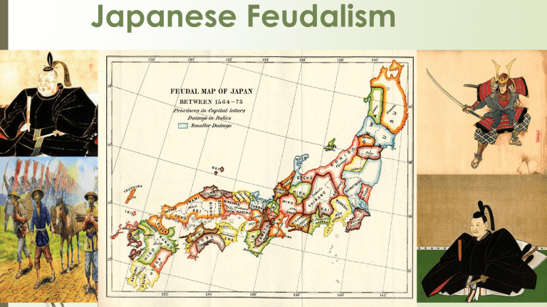 Japanese Feudalism: Emperor, Shogun, Samurai & Peasants