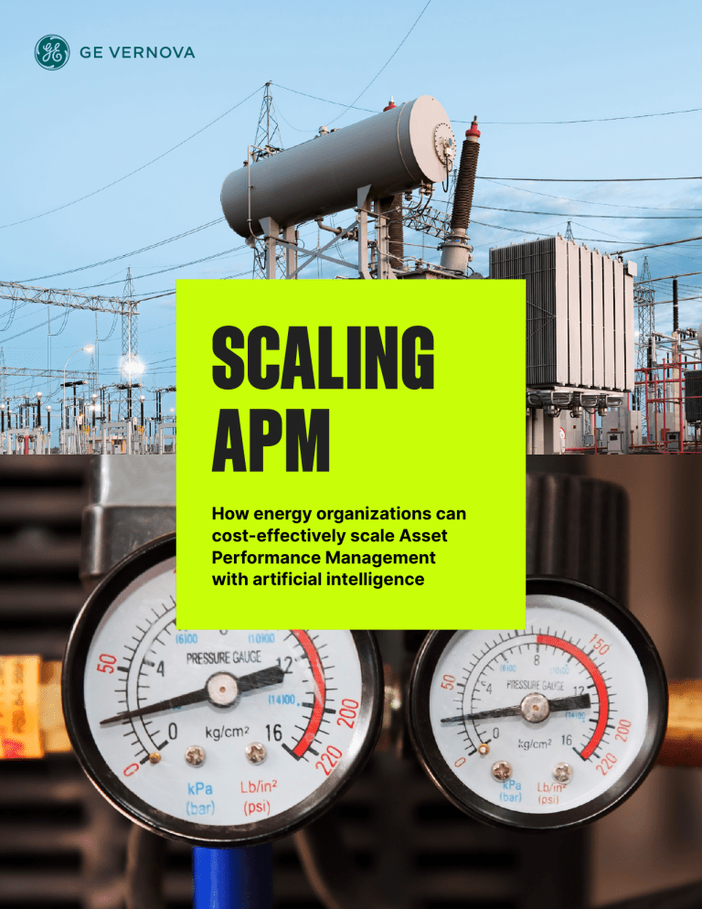 Scaling APM with AI: Energy Industry Solutions